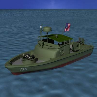 Patrol Boat V00 - 3D Model by Dreamscape Studios
