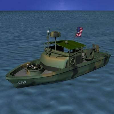 Patrol Boat V02 - 3D Model by Dreamscape Studios