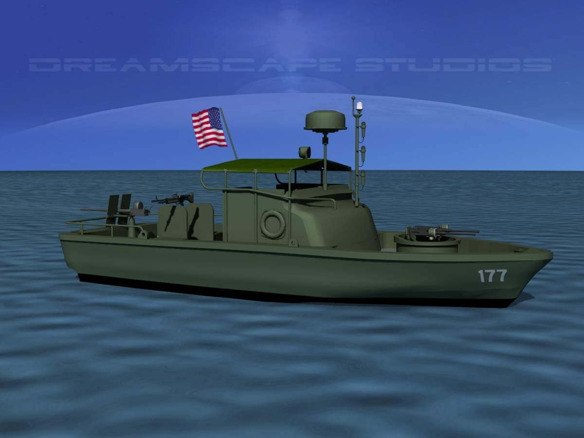 Patrol Boat V04 - 3D Model by Dreamscape Studios
