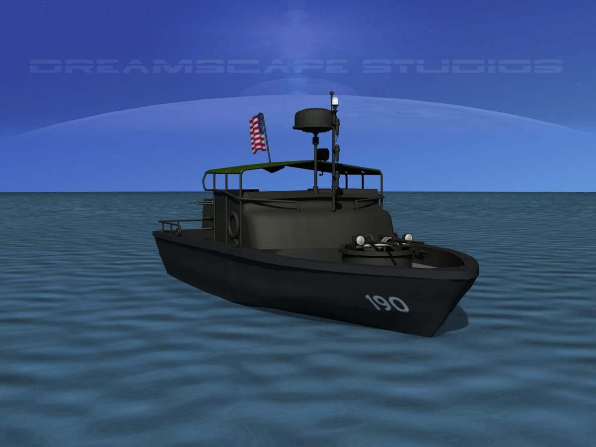 Patrol Boat V05 - 3D Model by Dreamscape Studios
