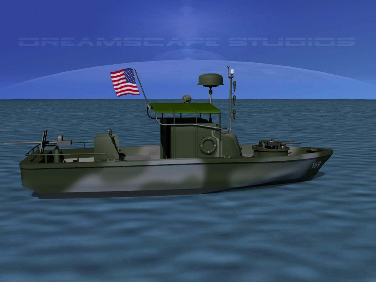 Patrol Boat V08 - 3D Model by Dreamscape Studios