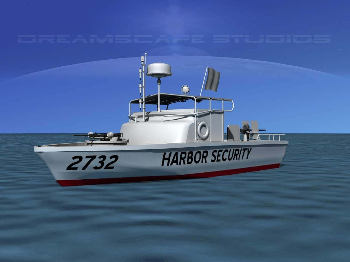 Patrol Boat V09 - 3D Model by Dreamscape Studios