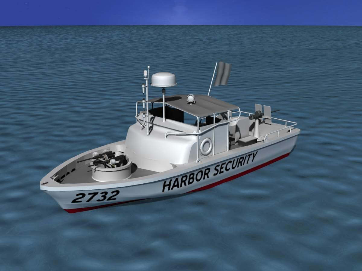 Patrol Boat V09 - 3D Model by Dreamscape Studios