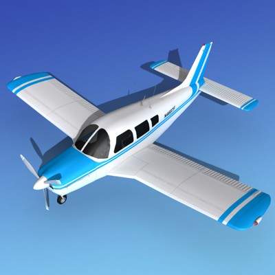 Piper Arrow I V01 - 3D Model by Dreamscape Studios