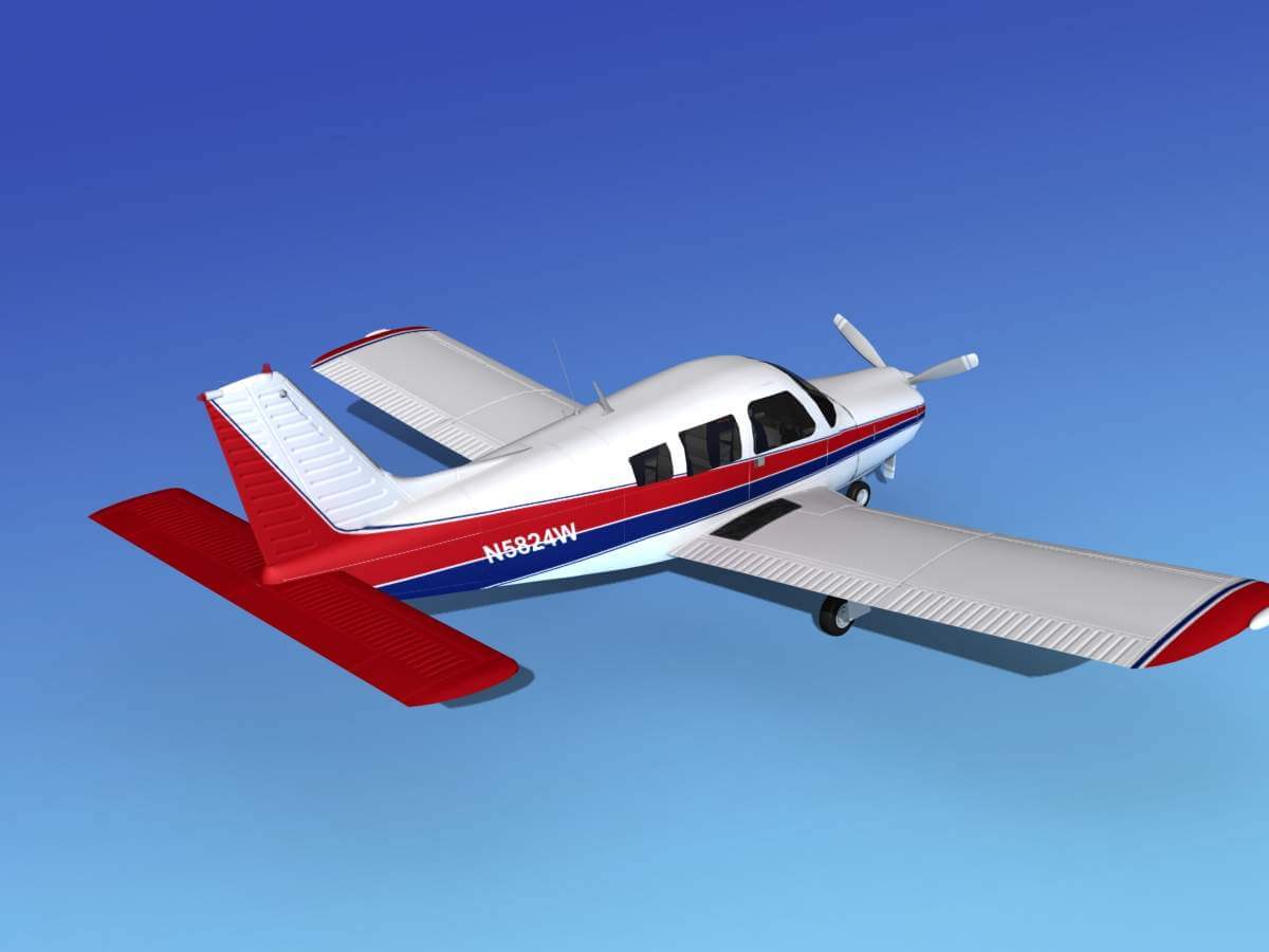 Piper Arrow I V07 - 3D Model by Dreamscape Studios