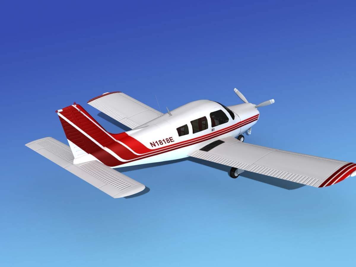 Piper Arrow I V19 - 3D Model by Dreamscape Studios