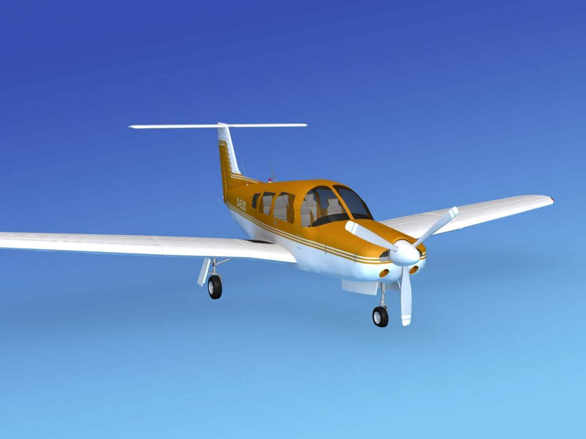 Piper Arrow III V10 - 3D Model by Dreamscape Studios