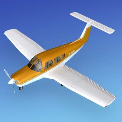 Piper Arrow III V10 - 3D Model by Dreamscape Studios