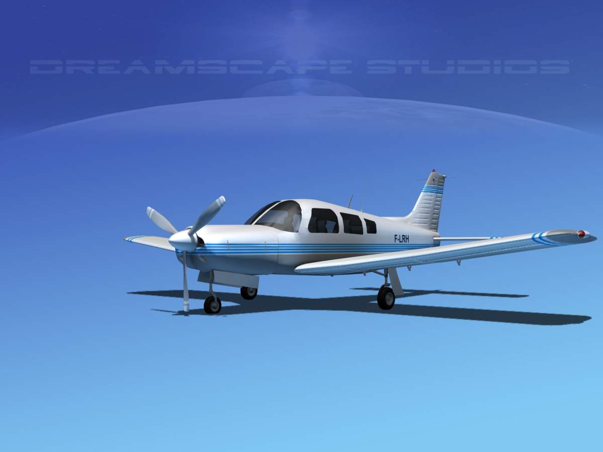 Piper Cherokee Arrow I V12 - 3D Model by Dreamscape Studios