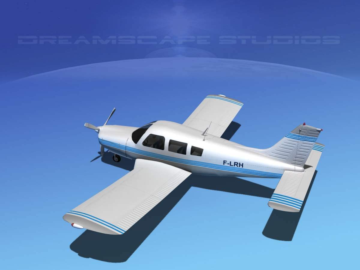 Piper Cherokee Arrow I V12 - 3D Model by Dreamscape Studios