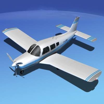 Piper Cherokee Arrow I V12 - 3D Model by Dreamscape Studios