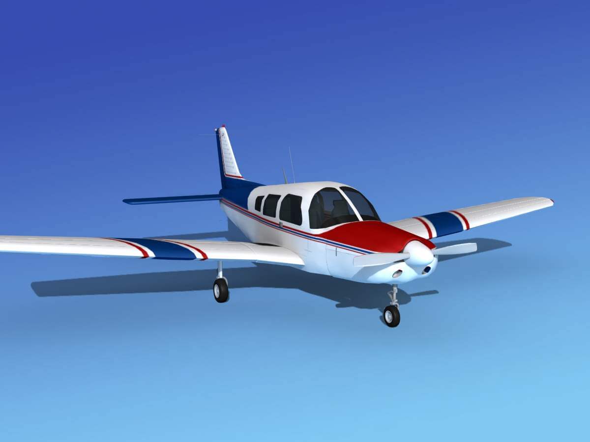 Piper Warrior 200 V13 - 3D Model by Dreamscape Studios