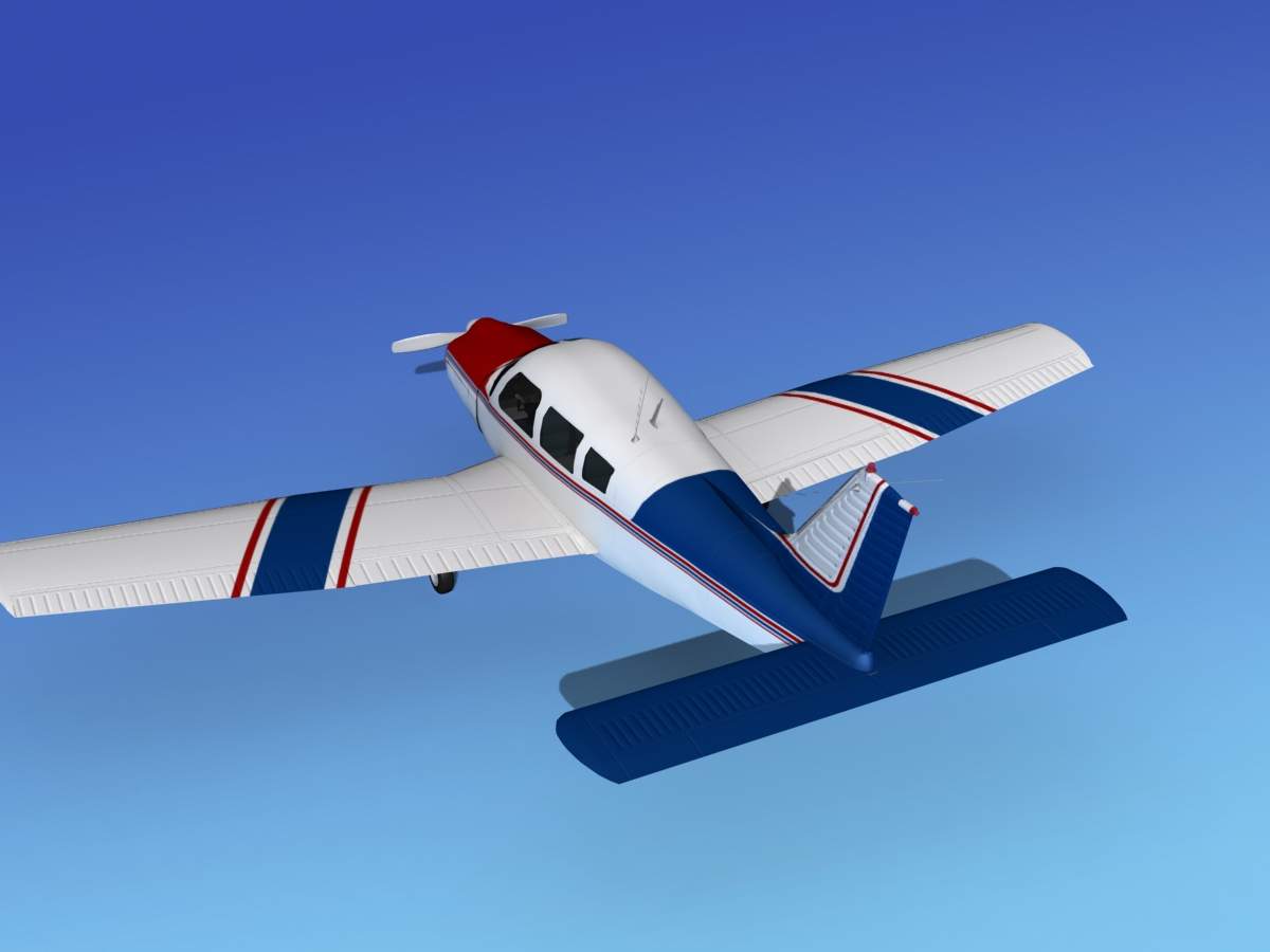 Piper Warrior 200 V13 - 3D Model by Dreamscape Studios