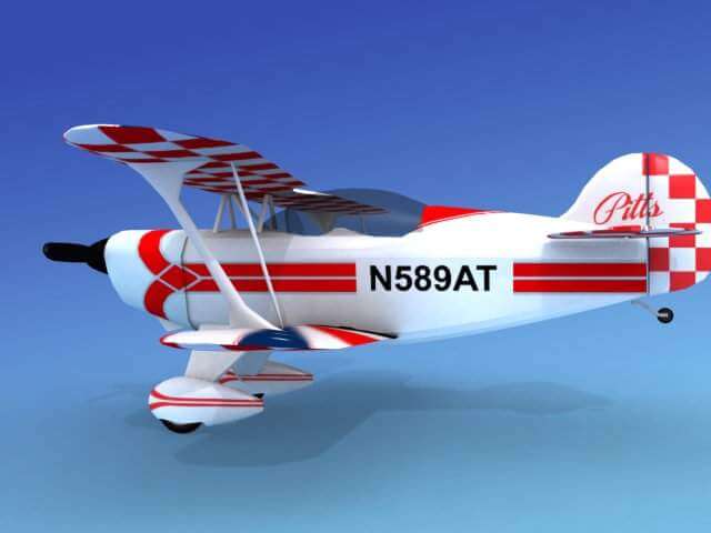 Pitts Special RC Plane - 3D Model by Dreamscape Studios
