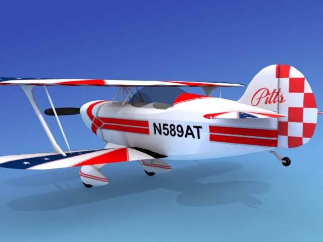 Pitts Special RC Plane - 3D Model by Dreamscape Studios