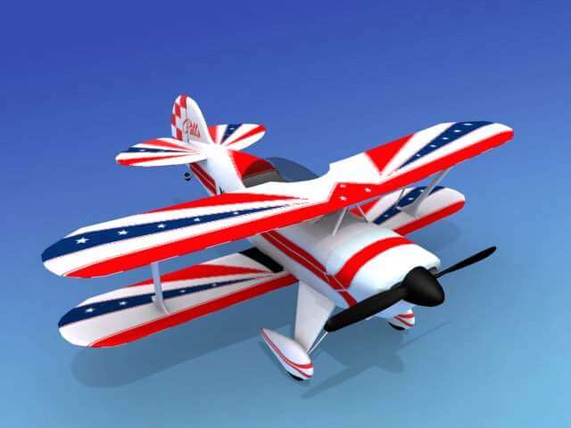 Pitts Special RC Plane - 3D Model by Dreamscape Studios