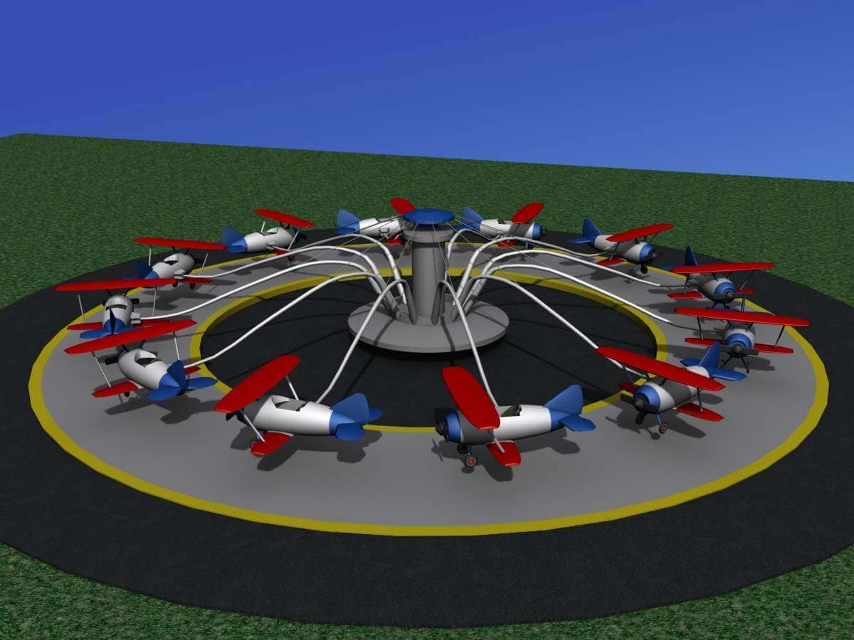 Plane Ride - 3D Model by Dreamscape Studios