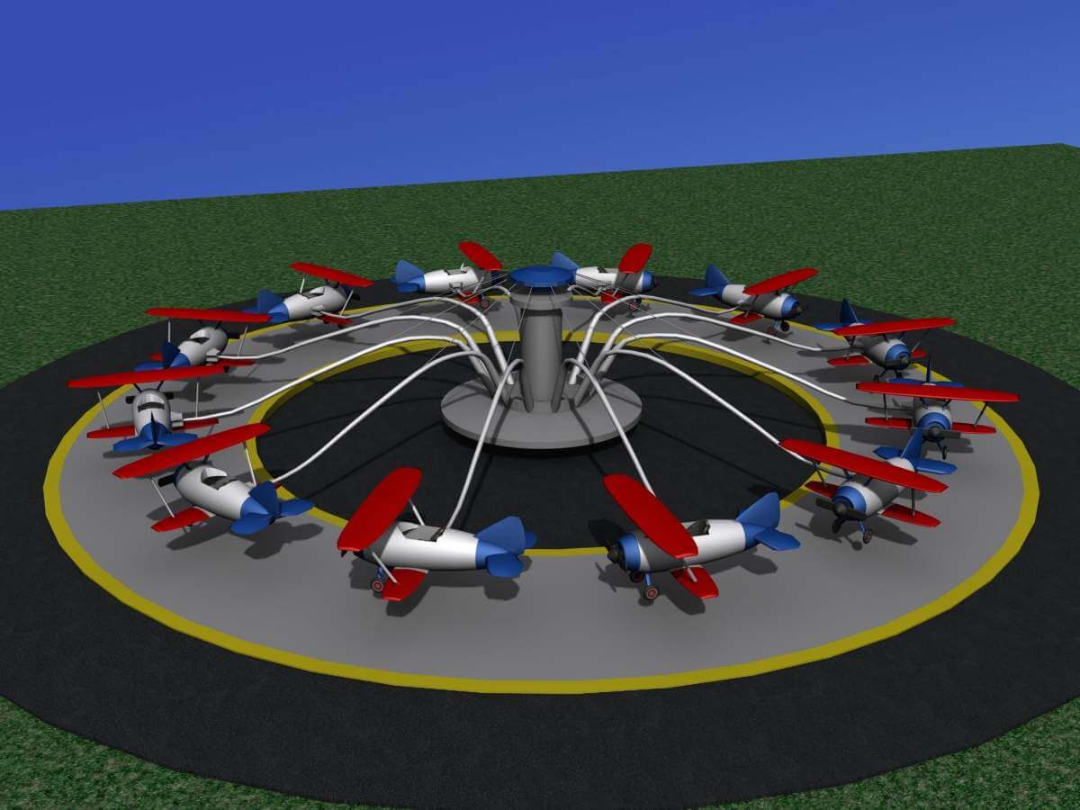 Plane Ride - 3D Model by Dreamscape Studios