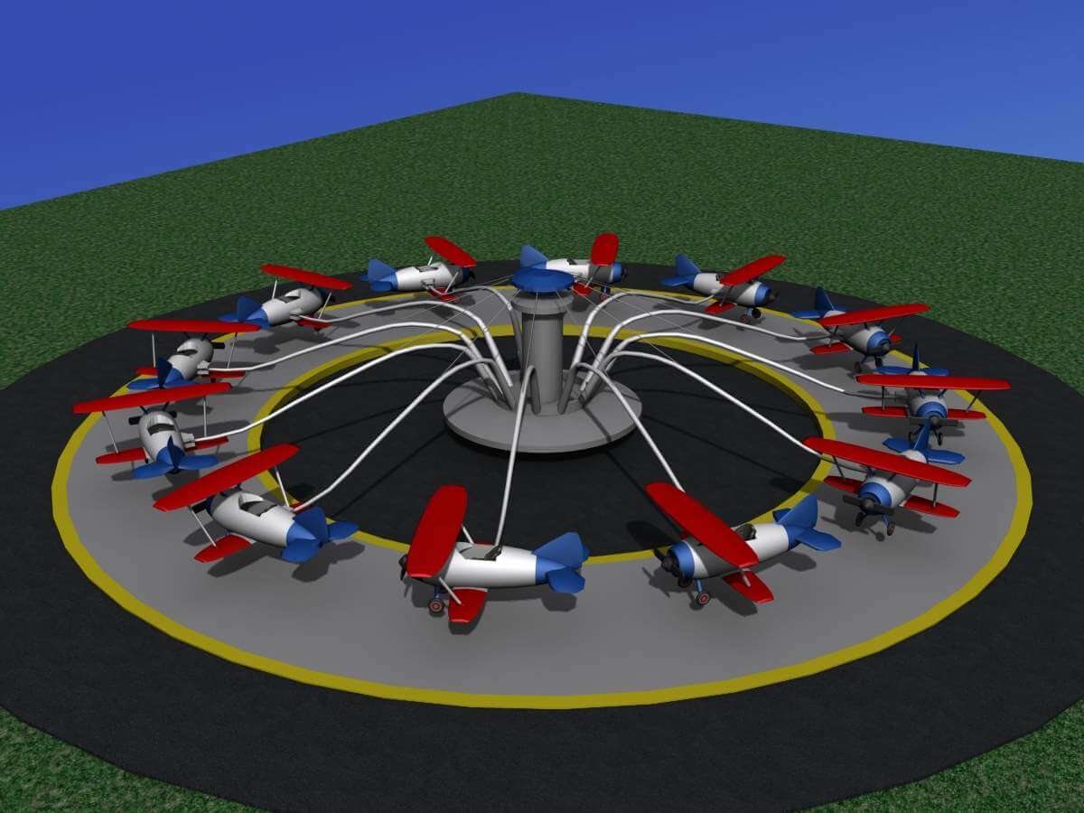 Plane Ride - 3D Model by Dreamscape Studios