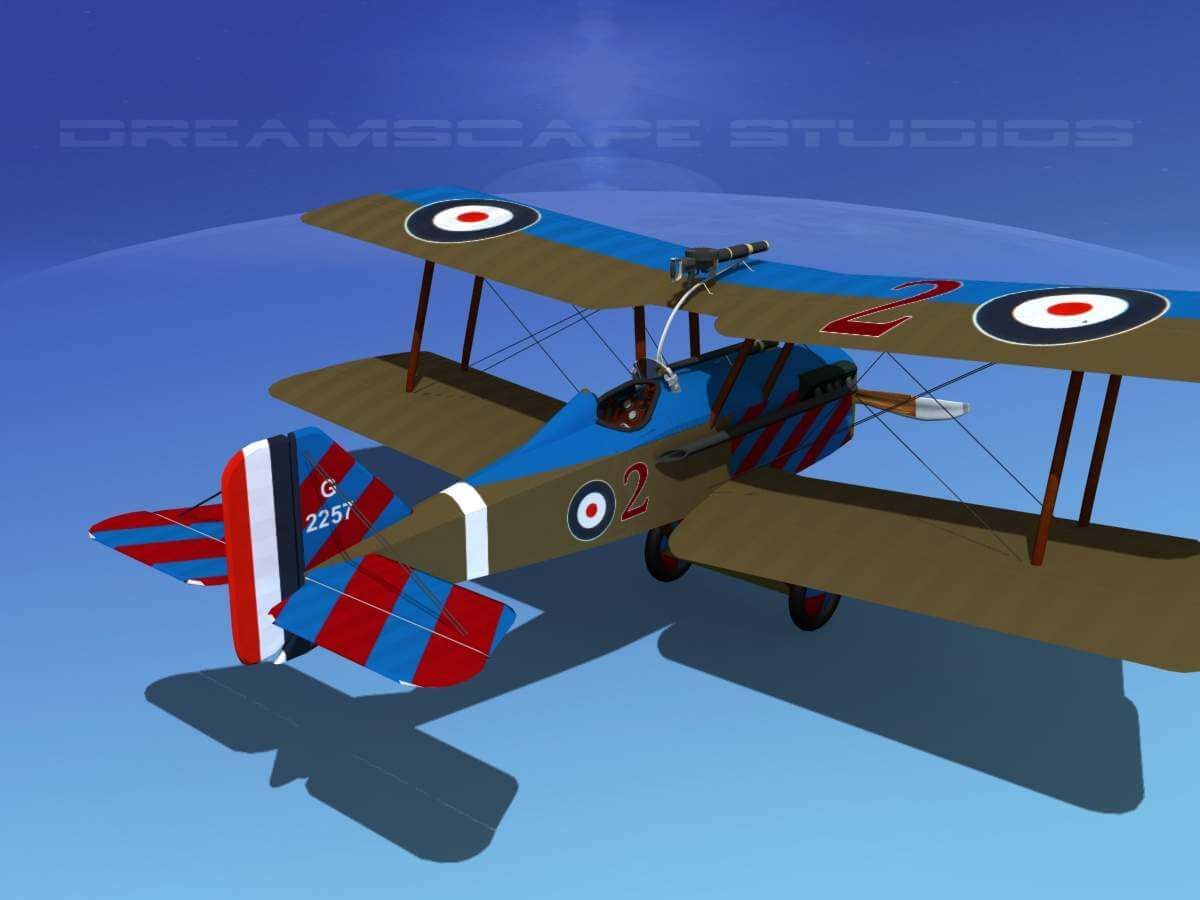 RAF SE5A V10 - 3D Model by Dreamscape Studios