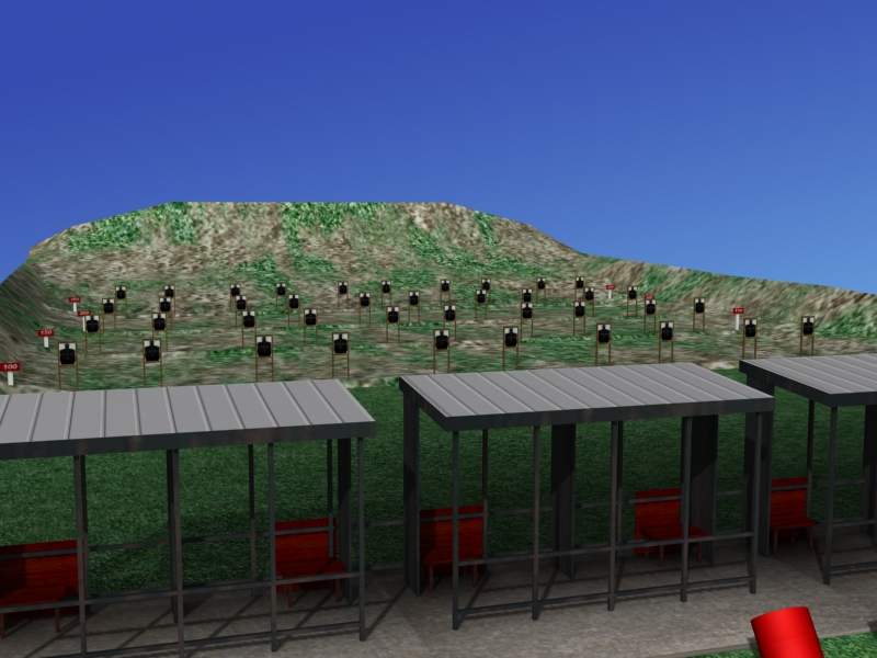 Rifle Pistol range - 3D Model by Dreamscape Studios