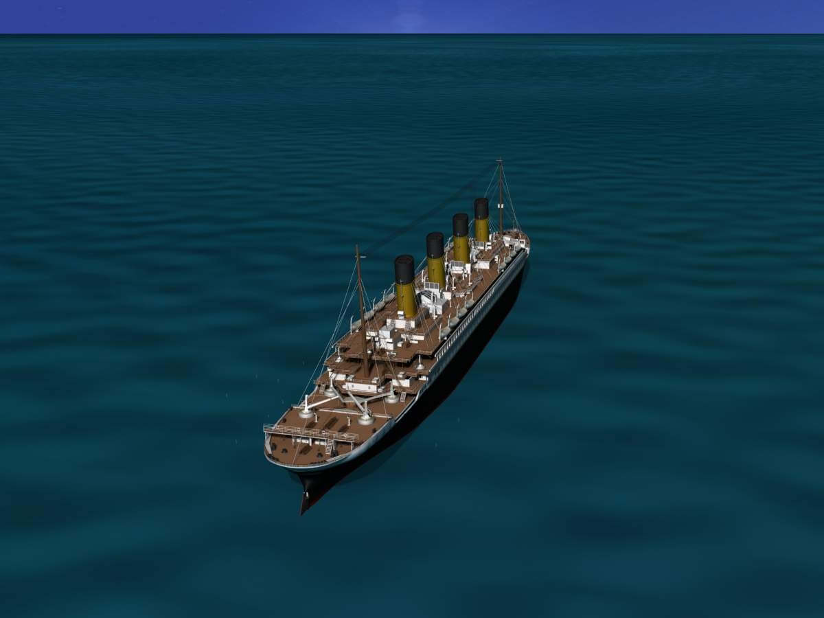 RMS Titanic - 3D Model by Dreamscape Studios