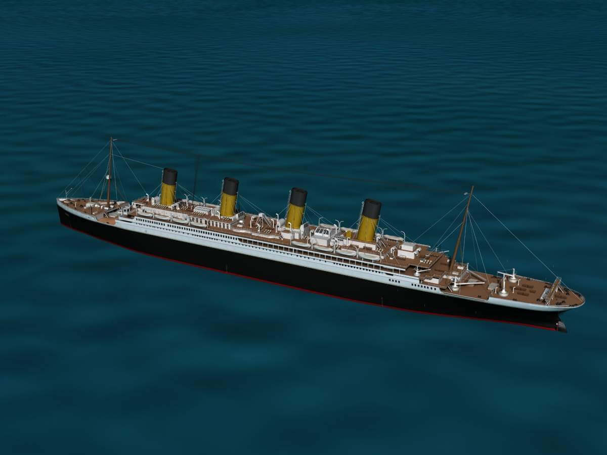 RMS Titanic - 3D Model by Dreamscape Studios