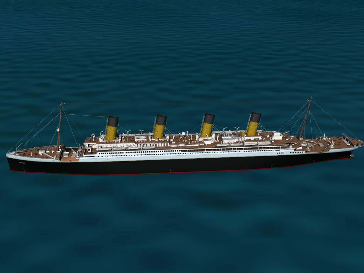 RMS Titanic - 3D Model by Dreamscape Studios