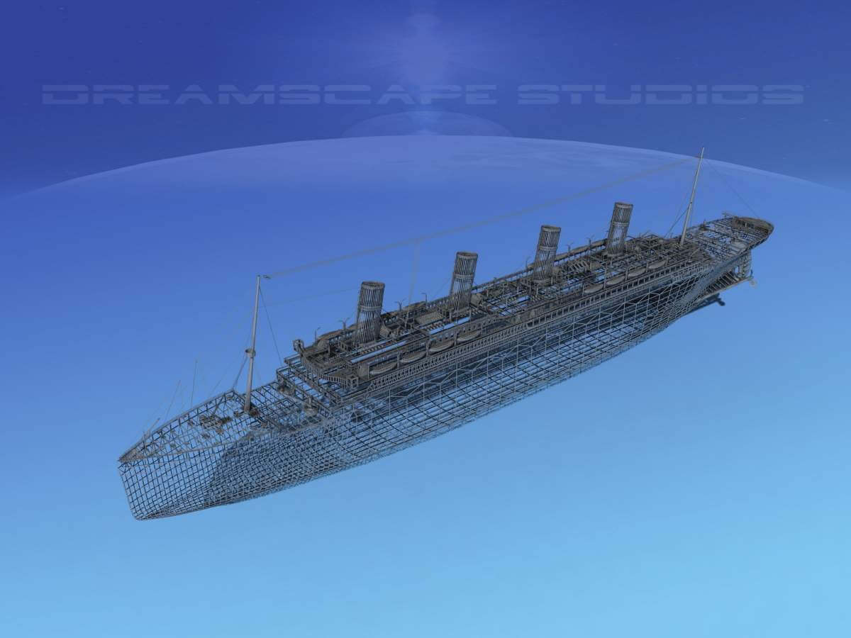 RMS Titanic - 3D Model by Dreamscape Studios