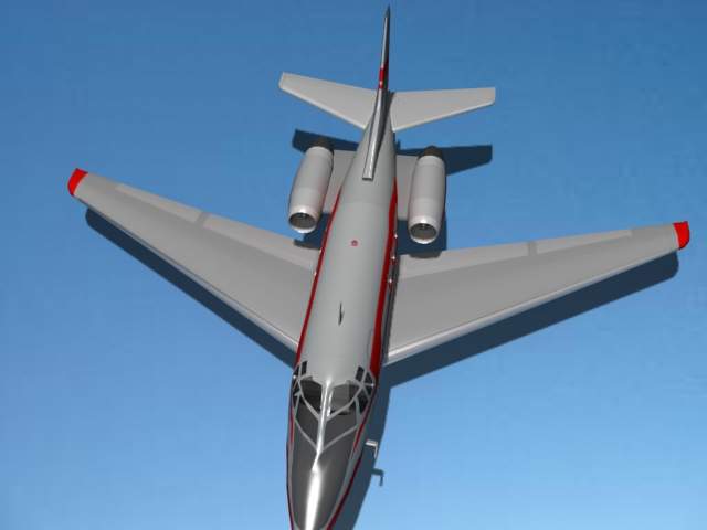 Rockwell Sabreliner 40 V01 - 3D Model by Dreamscape Studios