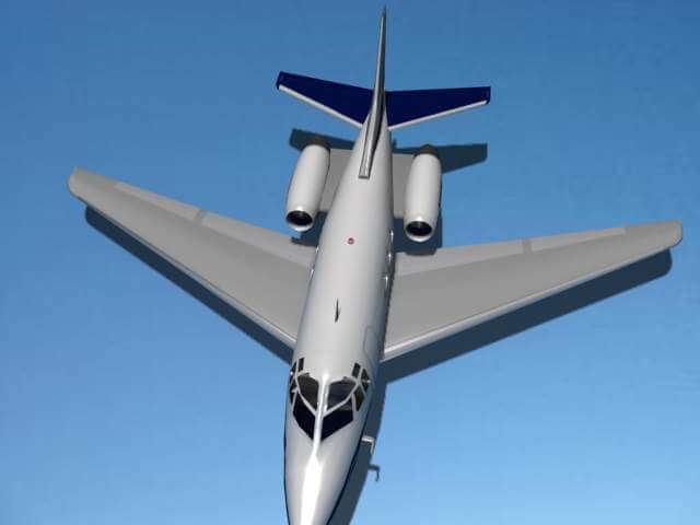 Rockwell Sabreliner 40 V03 - 3D Model by Dreamscape Studios