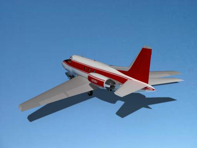 Rockwell Sabreliner 40 V05 - 3D Model by Dreamscape Studios