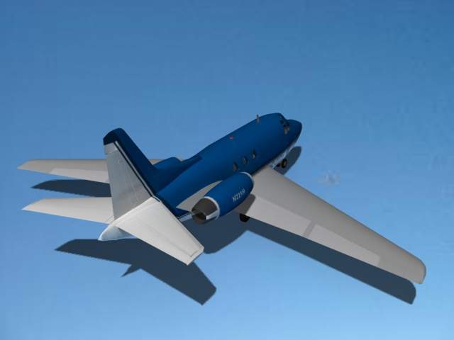 Rockwell Sabreliner 40 V06 - 3D Model by Dreamscape Studios