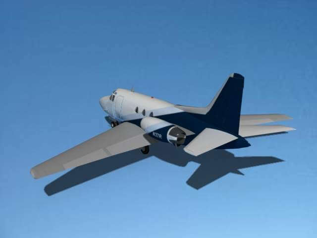 Rockwell Sabreliner 40 V08 - 3D Model by Dreamscape Studios