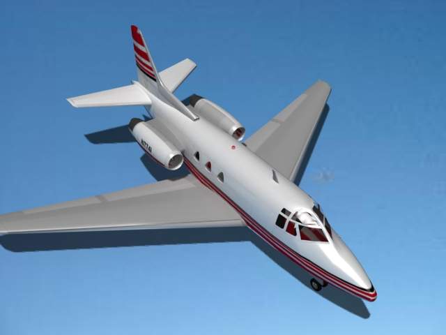 Rockwell Sabreliner 40 V10 - 3D Model by Dreamscape Studios