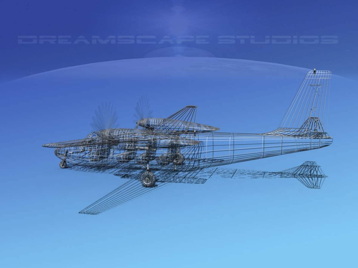 Rockwell Turbo Commander 690 V03 - 3D Model by Dreamscape Studios