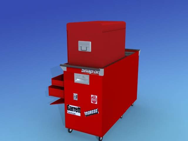 Rollaway Tool Box - 3D Model by Dreamscape Studios