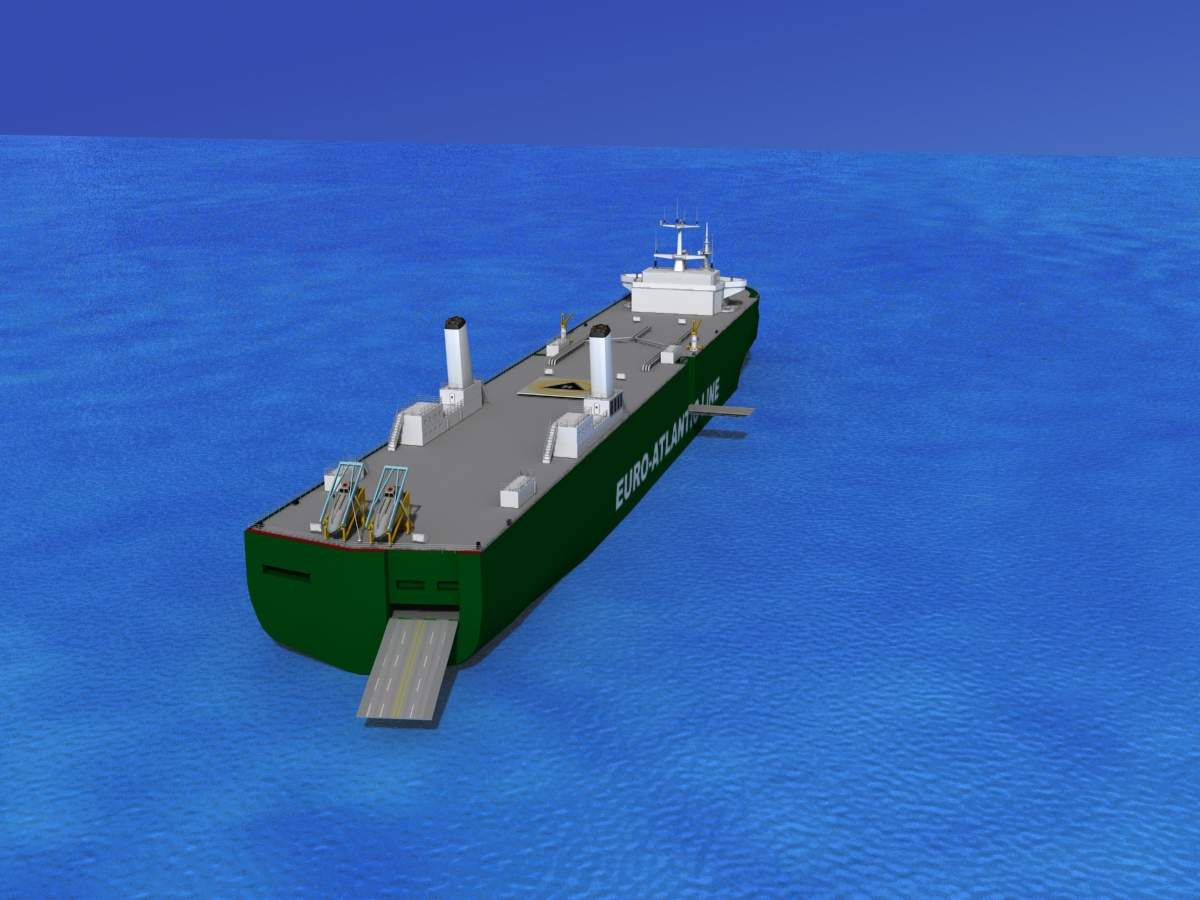 RORO Cargo Ship V02 - 3D Model by Dreamscape Studios