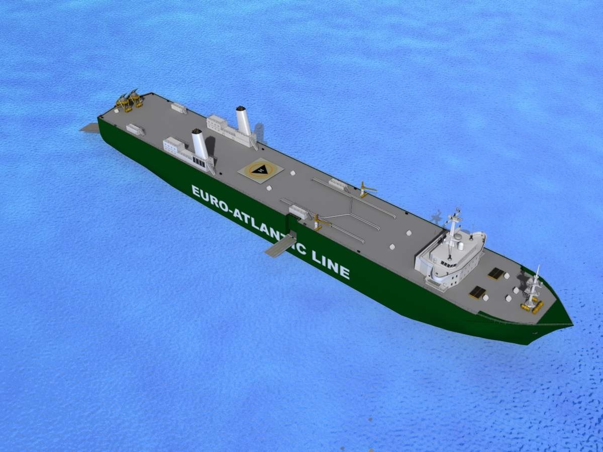 RORO Cargo Ship V02 - 3D Model by Dreamscape Studios