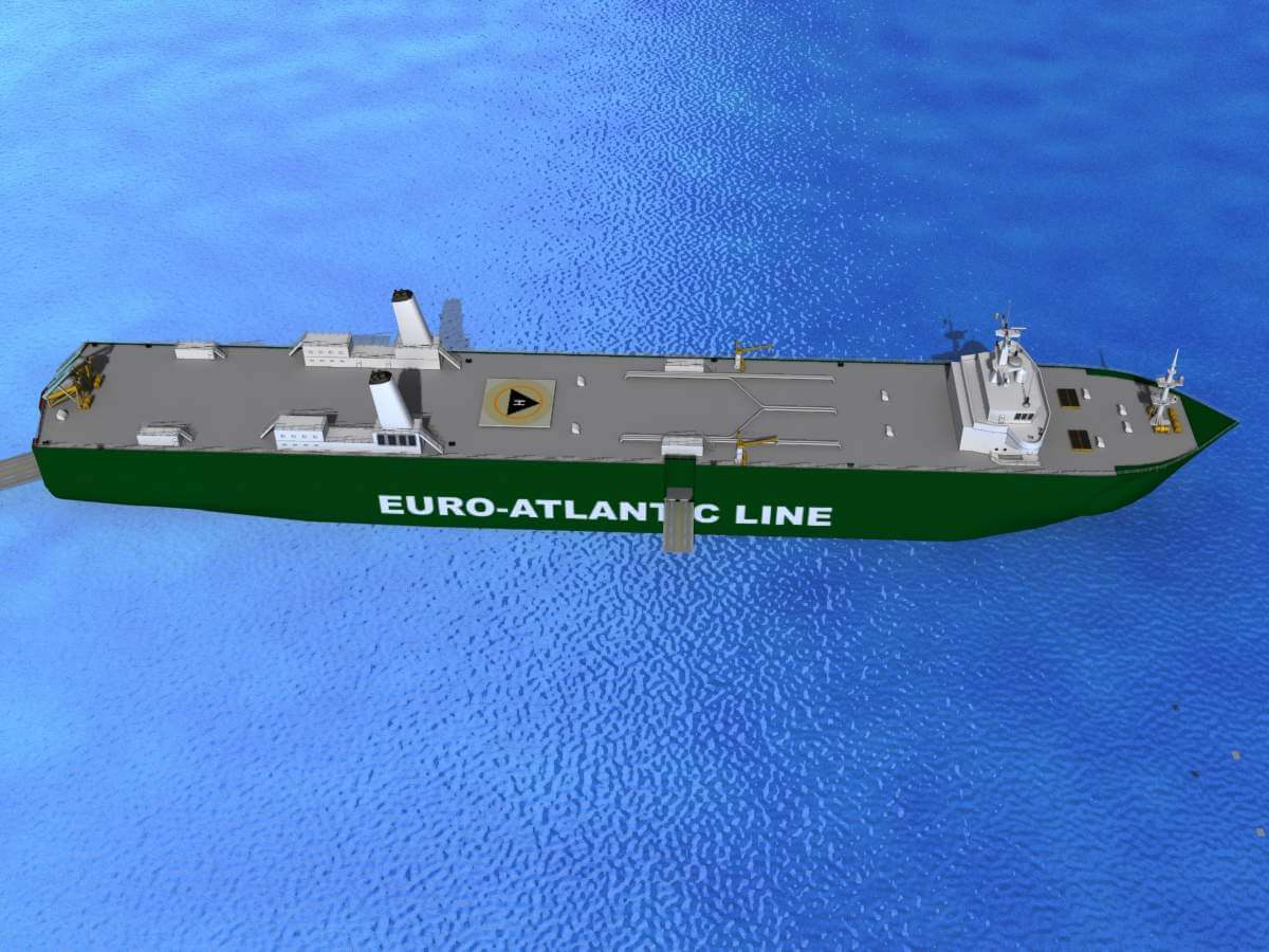 RORO Cargo Ship V02 - 3D Model by Dreamscape Studios