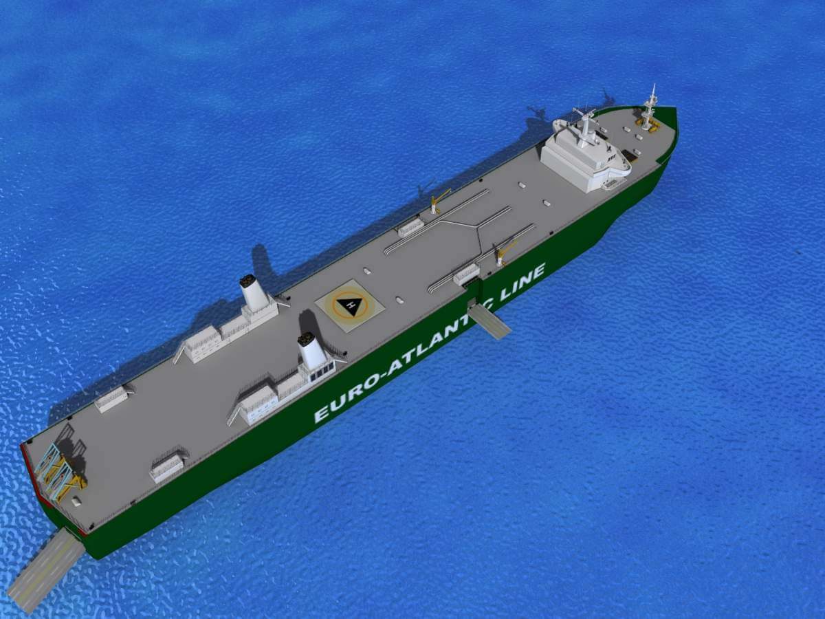 RORO Cargo Ship V02 - 3D Model by Dreamscape Studios