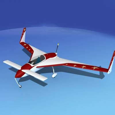 Rutan VariEze V11 - 3D Model by Dreamscape Studios