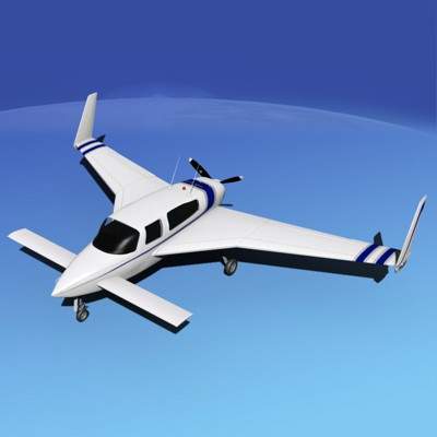 Rutan Velocity XL V01 - 3D Model by Dreamscape Studios