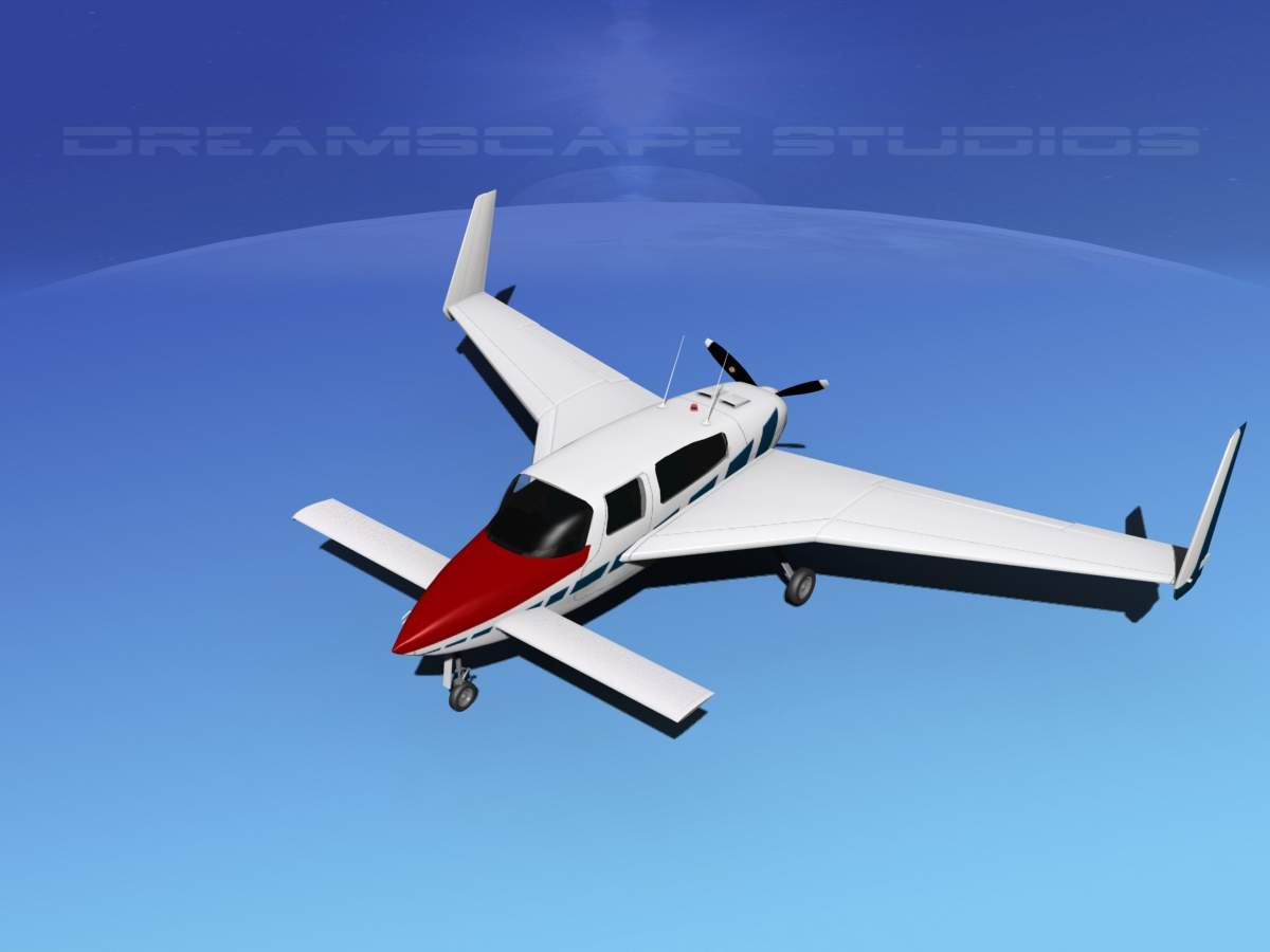 Rutan Velocity XL V07 - 3D Model by Dreamscape Studios