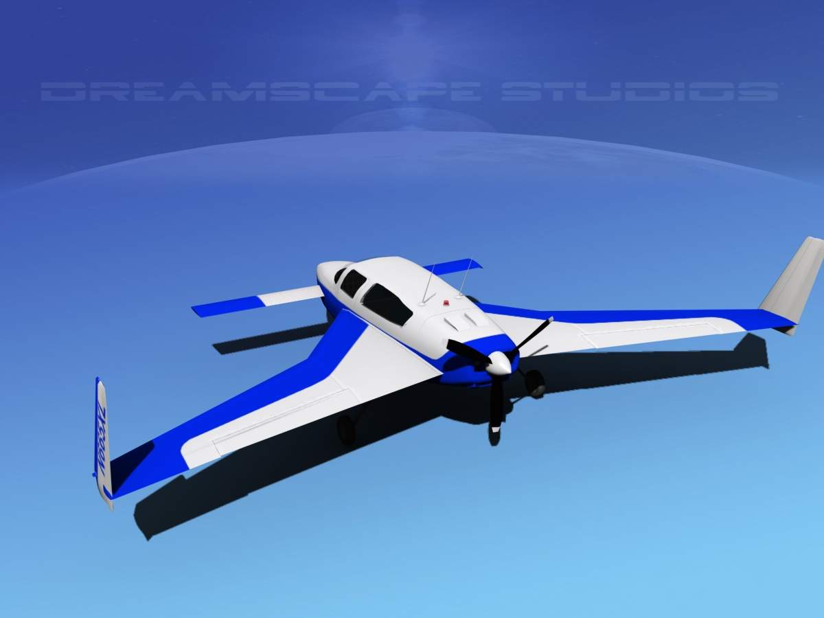 Rutan Velocity XL V10 - 3D Model by Dreamscape Studios