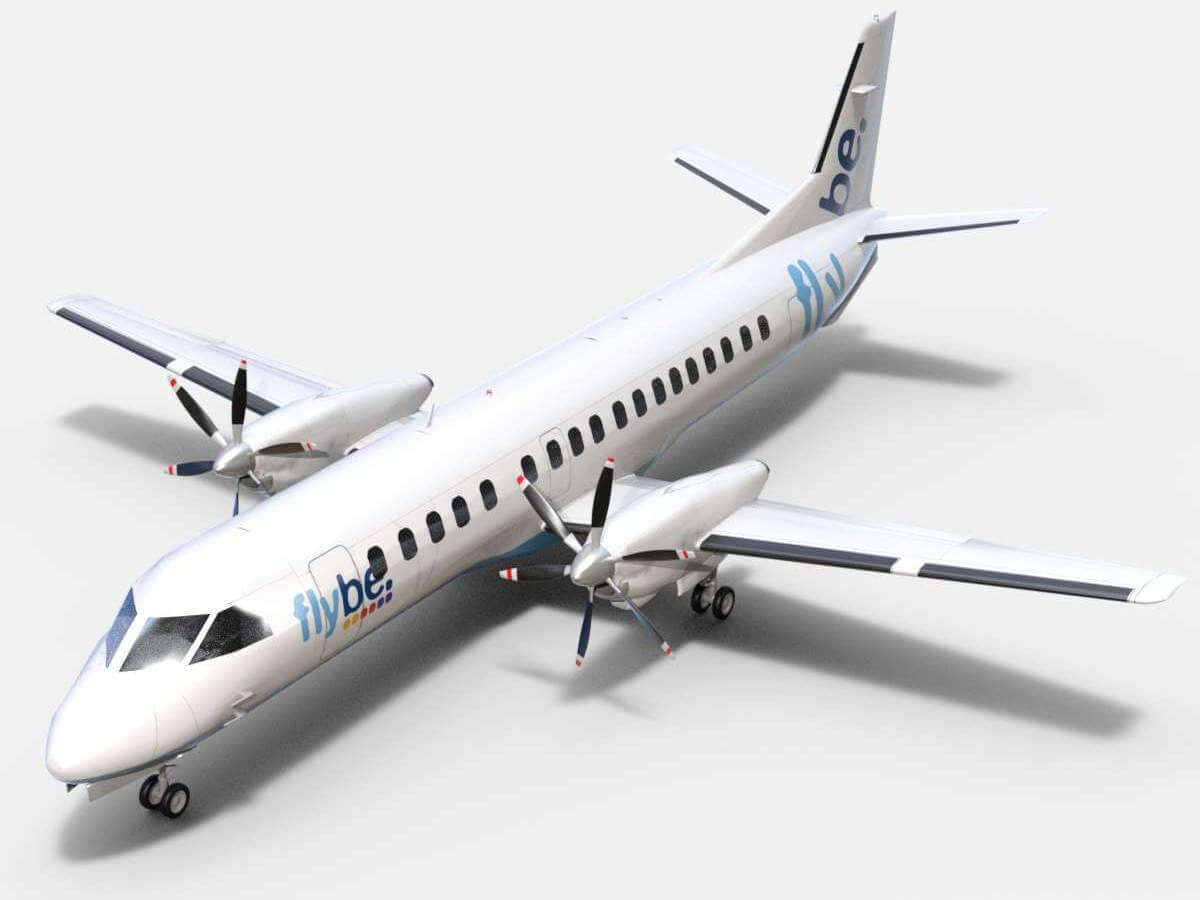 SAAB SF2000 Flybe - 3D Model by Dreamscape Studios