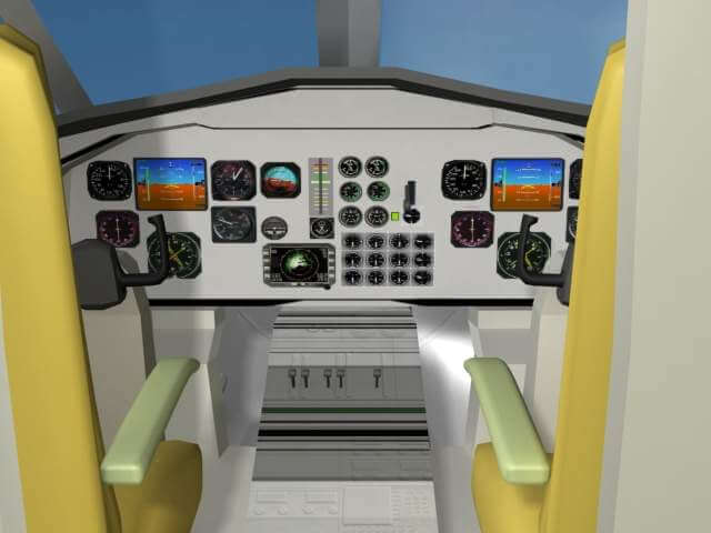 SAAB SF340 Eastern Express - 3D Model by Dreamscape Studios