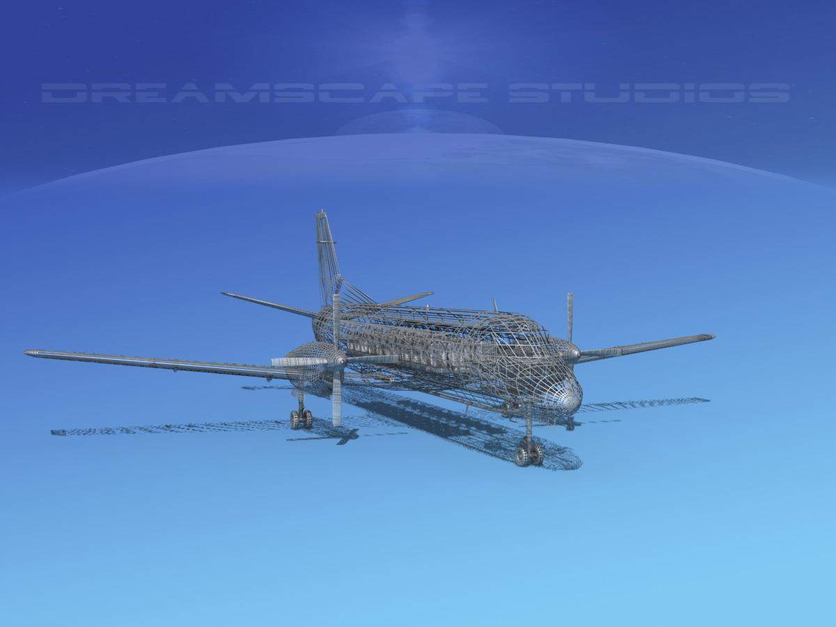 SAAB SF340 Swedish Air Force - 3D Model by Dreamscape Studios