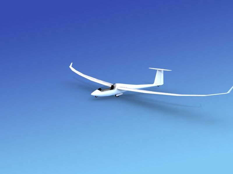 Schemp-Hirth Discus 18M V01 3D Model by Dreamscape Studios