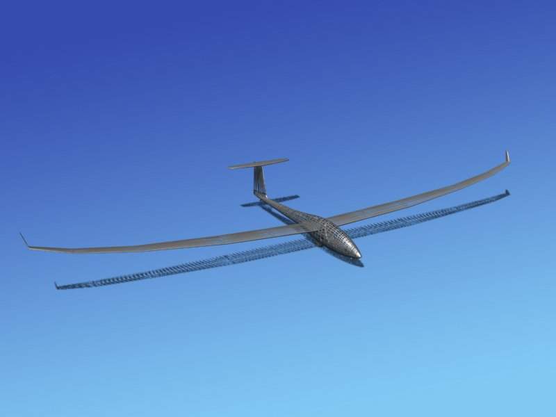 Schemp-Hirth Discus 18M V01 3D Model by Dreamscape Studios